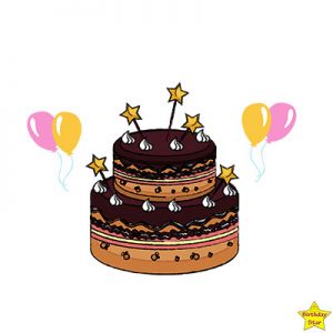 birthday cake clipart simple | Birthday Star