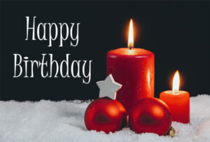 Beautiful Happy Birthday Winter Images and Pics