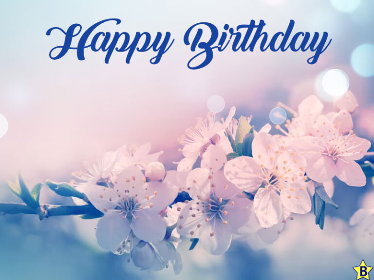 Happy Birthday Spring Flowers Images