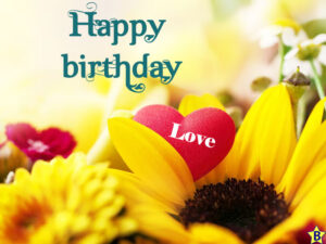 Happy Birthday Fall Flowers Images