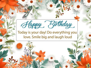 Happy Birthday Fall Flowers Images