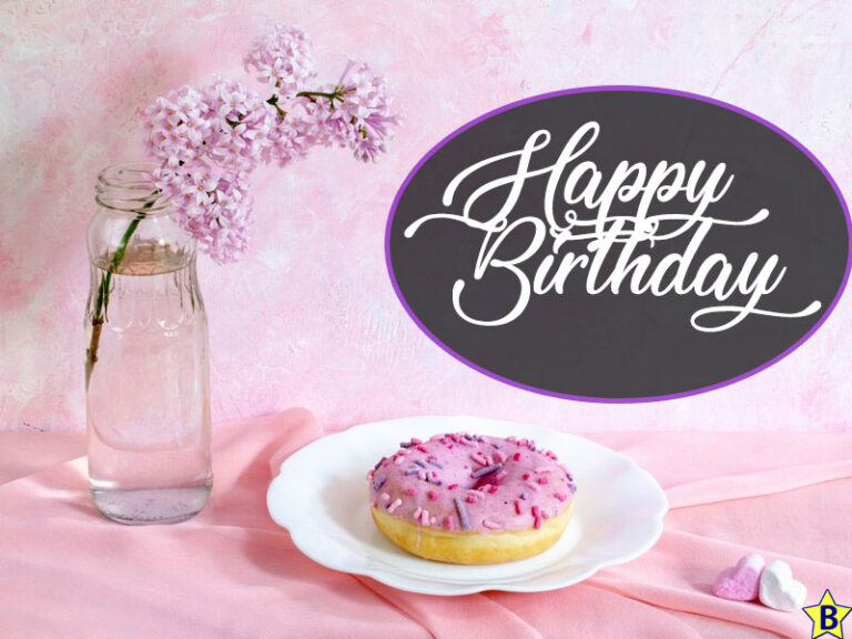 Happy Birthday Purple Flowers Images